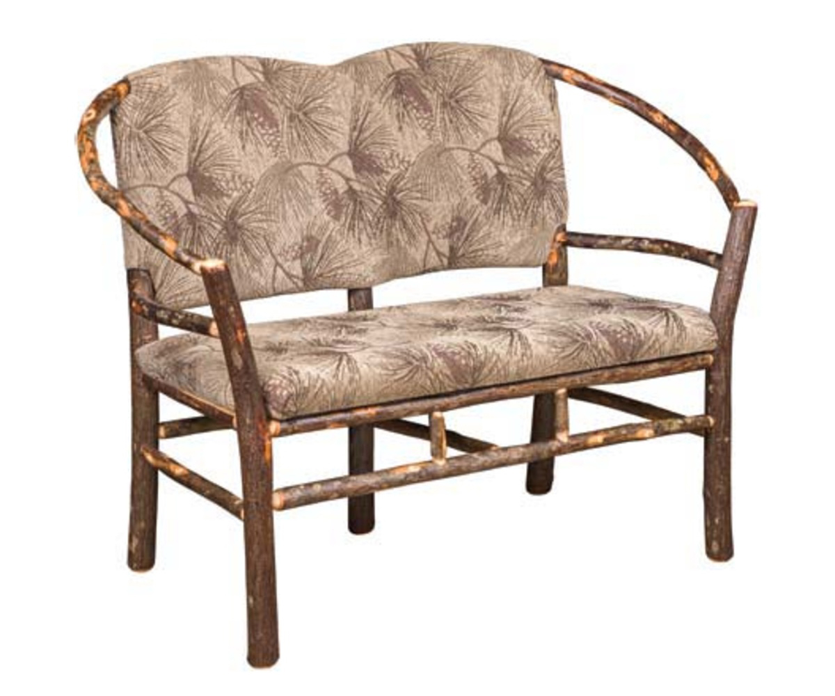 Double Hoop Settee | Sawtooth Furniture