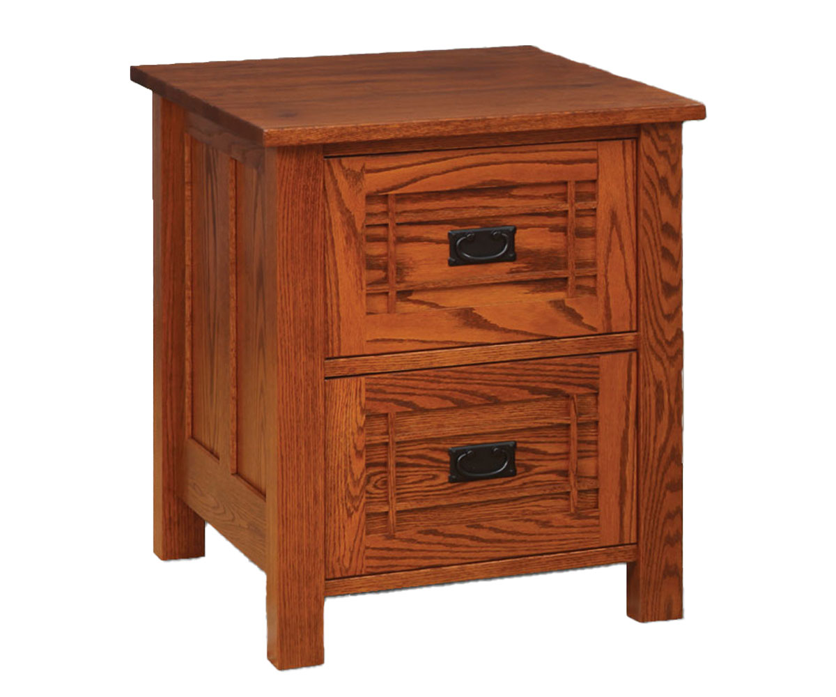 Franklin 2 Drawer Vertical File | Sawtooth Furniture